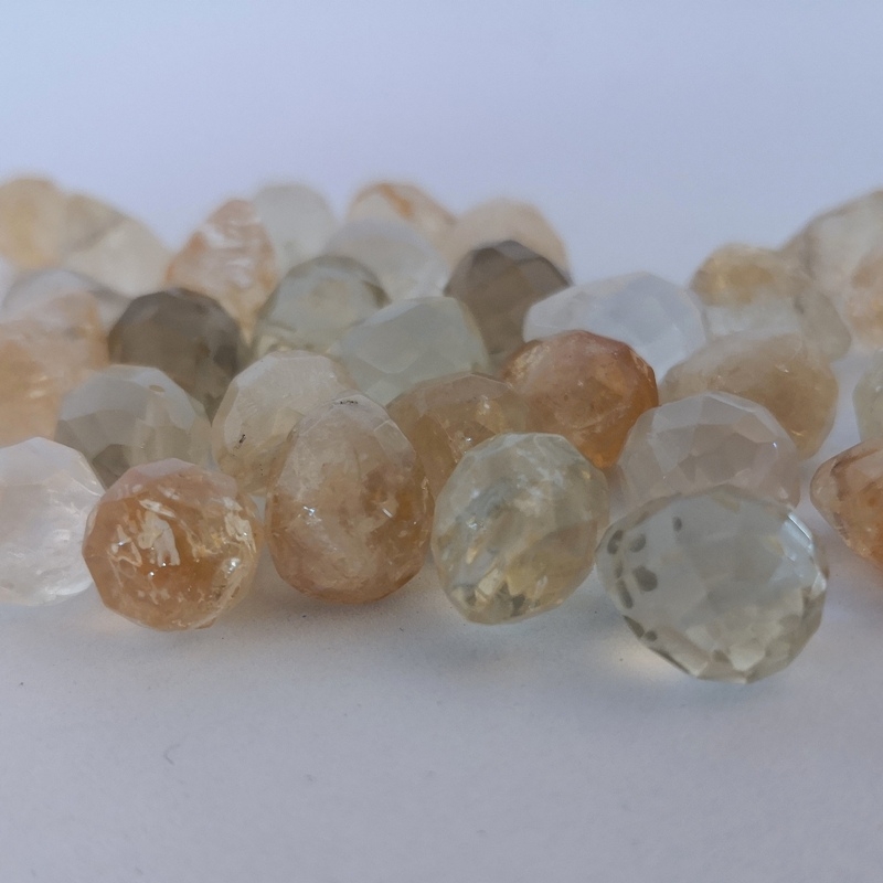 Dråber af Citrin - 10x14 mm.